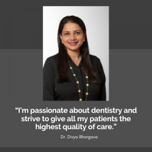 Welcome Dr. Divya Bhargava to Dental Partners of Boston!